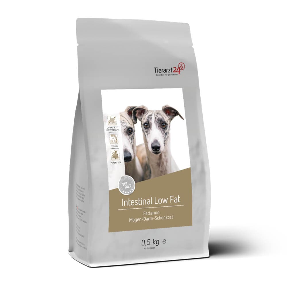 Tierarzt24 Vet Diet Intestinal Low Fat Trockenfutter für Hunde ...