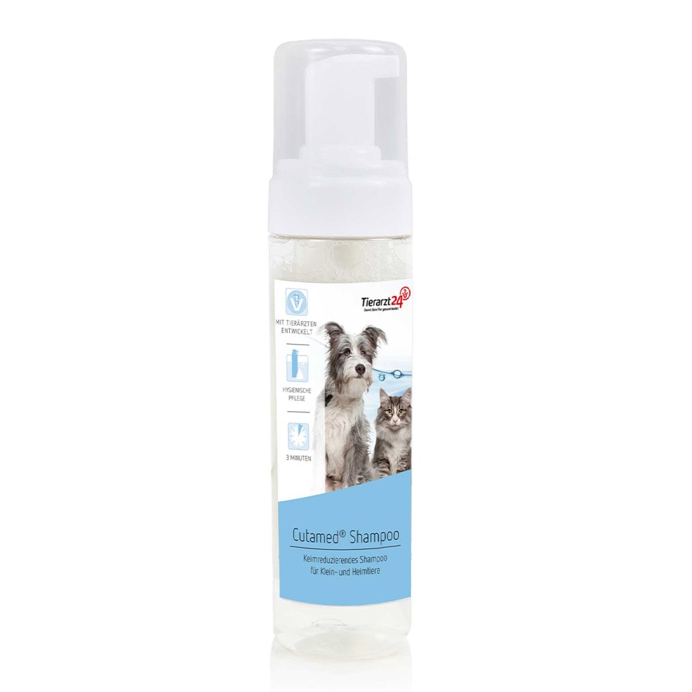 Tierarzt24 Cutamed Shampoo - keimreduzierendes Shampoo für Hunde ...